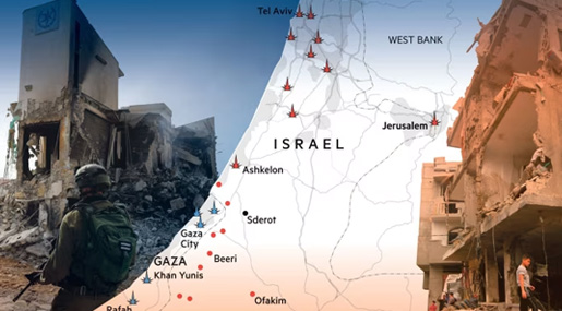 Israel-Hamas war in maps : మ్యాపుల్లో ఇజ్రాయెల్ గాయబ్ - BigTvLive