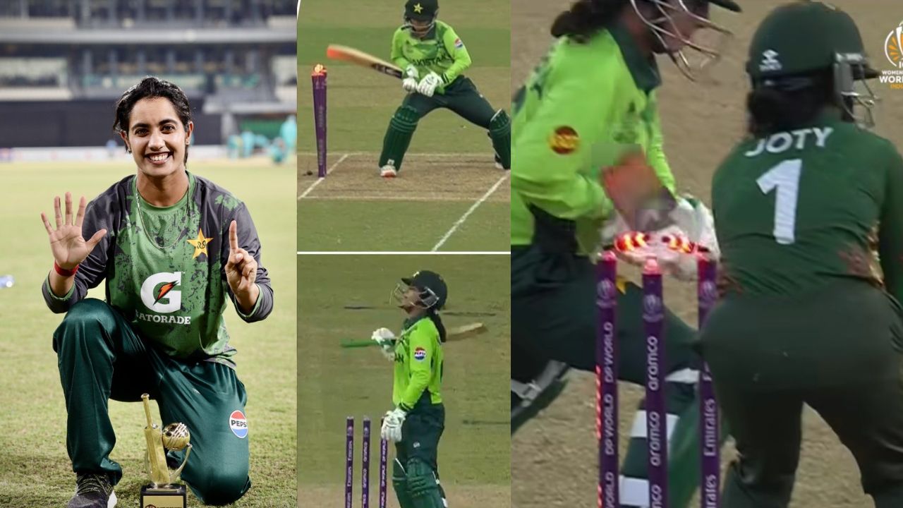 Nashra Sandhu Hit Wicket: పాక్ లేడీపై ట్రోలింగ్‌