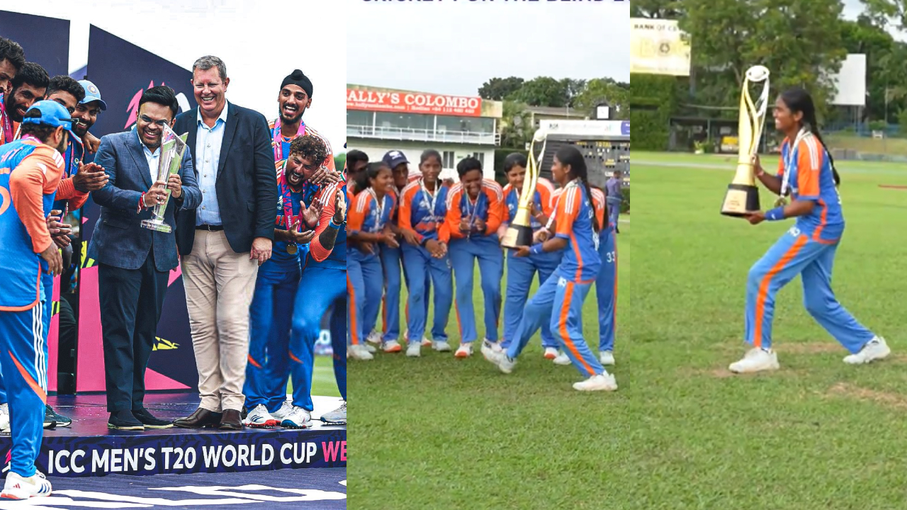 Indian Women Blind Team: రోహిత్ శ‌ర్మను కాపీ కొట్టిన‌ టీమిండియా