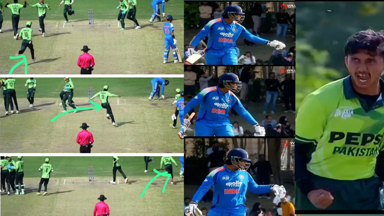 U19 Asia Cup 2025: పాకిస్తాన్ ప్లేయ‌ర్ల బ‌లుపు చూడండి?