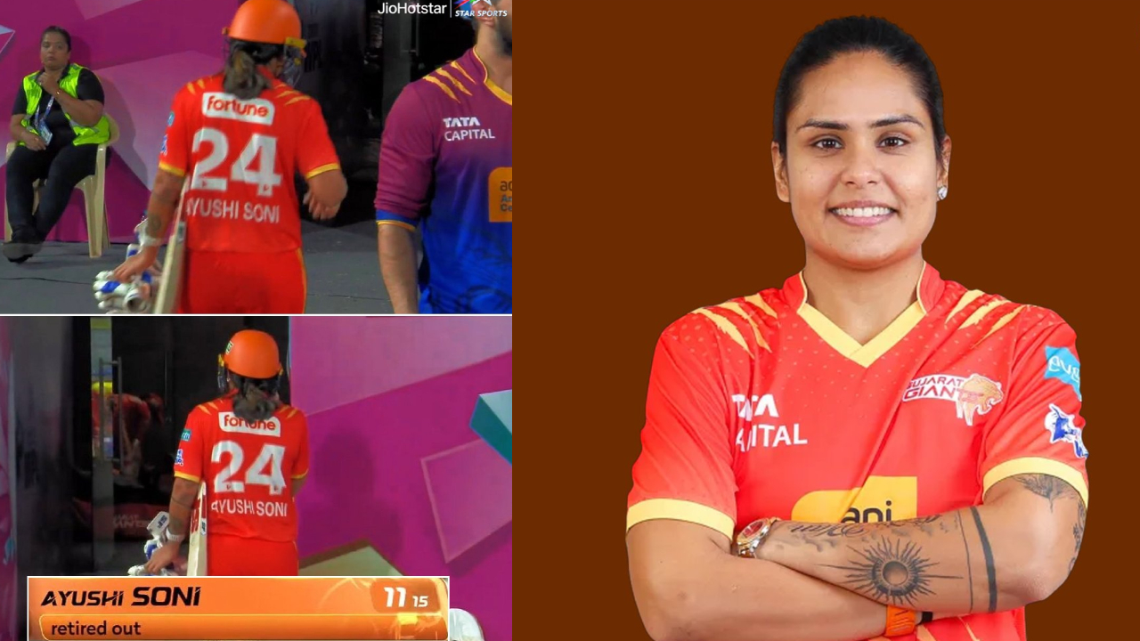 Ayushi Soni retired out: WPLలోనే తొలిసారి రిటైర్డ్ ఔట్‌ - BigTvLive