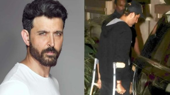 Hrithik Roshan Seen With Walking Sticks: Fans Worried About His Health ...