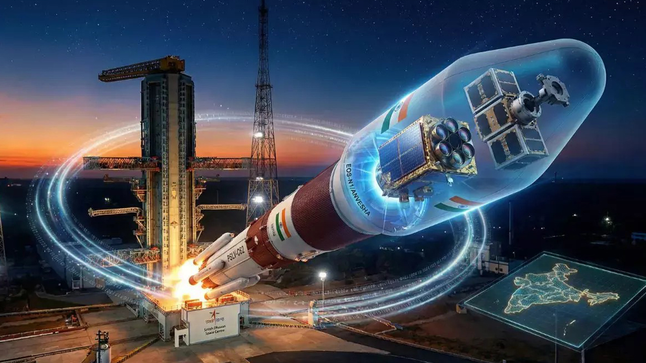 ISRO 2026 First Mission LIve: 16 ఉపగ్రహాలతో నింగిలోకి దూసుకెళ్లిన ...