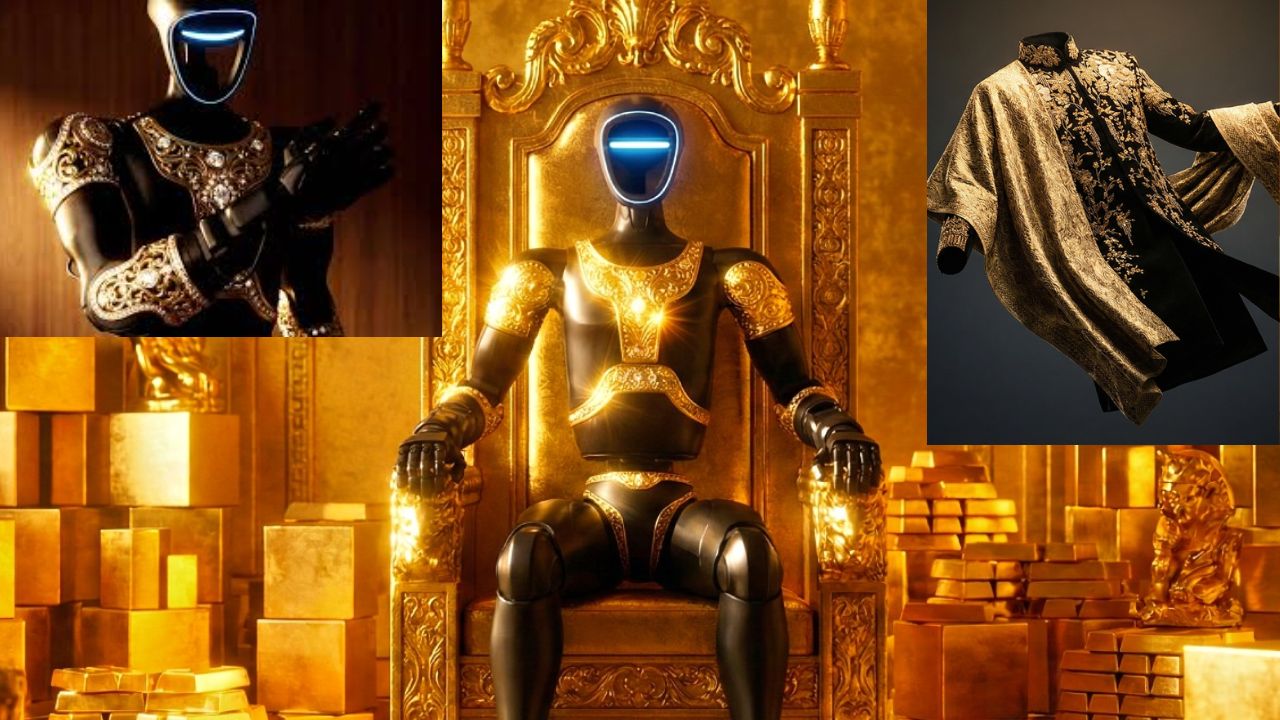 Aladdin Luxury Robot| మహారాజుగా వస్త్రాలు ధరించే రోబో.. ప్రపంచంలోనే ...