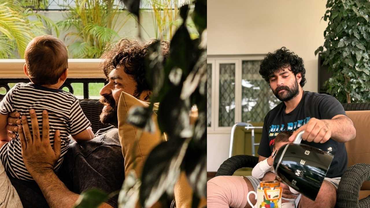 Varun Tej Son: వాయువ్ తేజ్‌తో వరుణ్ తేజ్ క్యూట్ మూమెంట్స్..